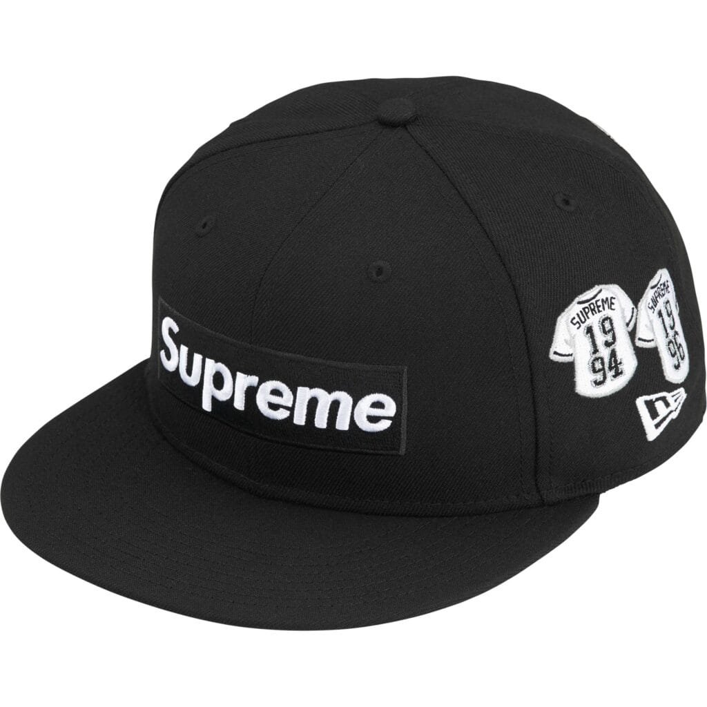 Boné Supreme Jerseys Box Logo Preto - Compre Online | Topas Run | 100% ...