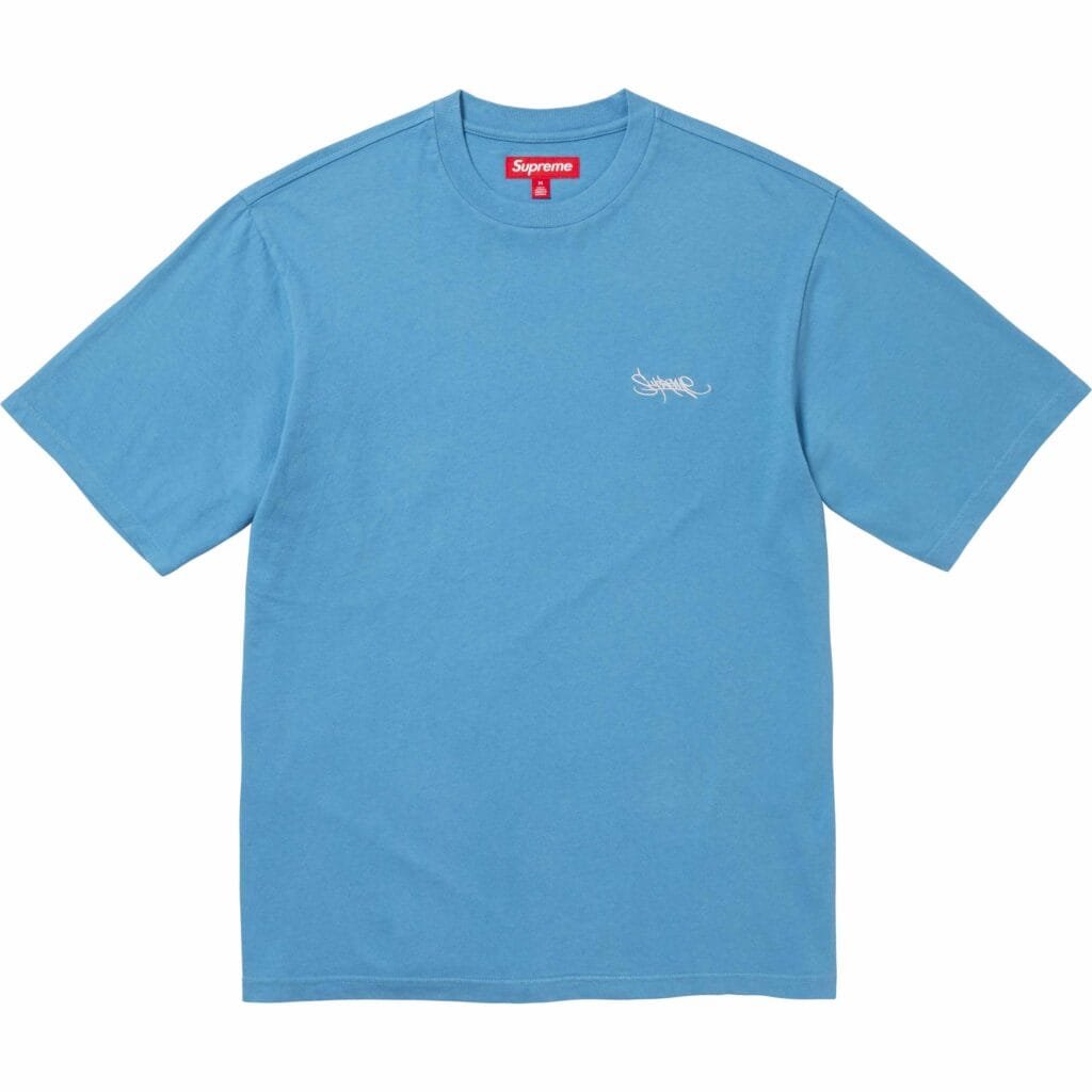 Camiseta Supreme Washed Tag Azul - Compre Online | Topas Run | 100% ...
